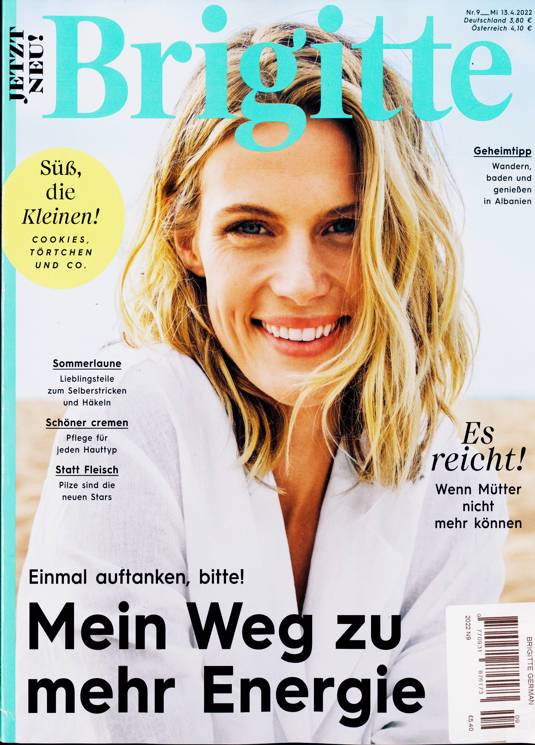 Brigitte Magazine Subscription | Buy at Newsstand.co.uk | German