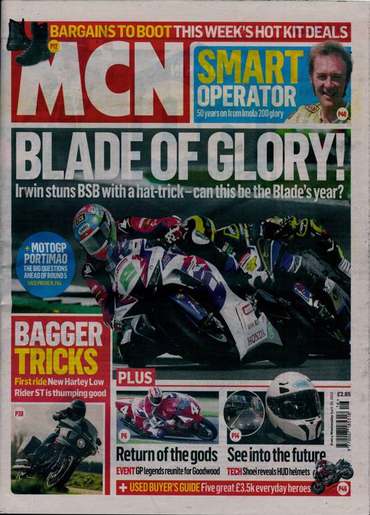 Motorcycle News Magazine Subscription | Buy at Newsstand.co.uk ...