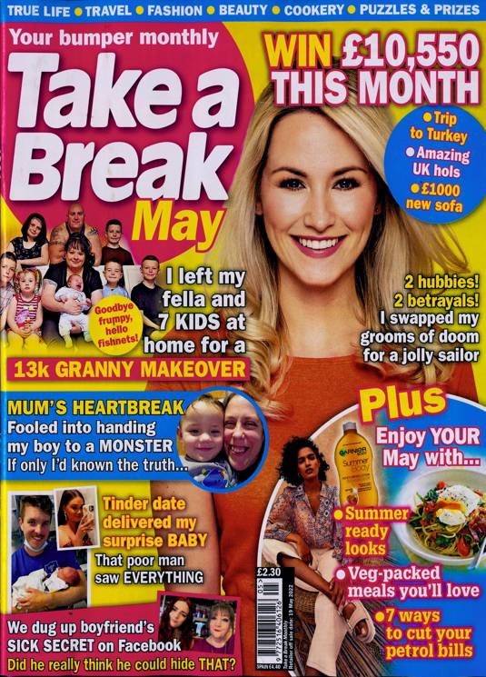 Take A Break Monthly Magazine Subscription | Buy at Newsstand.co.uk ...