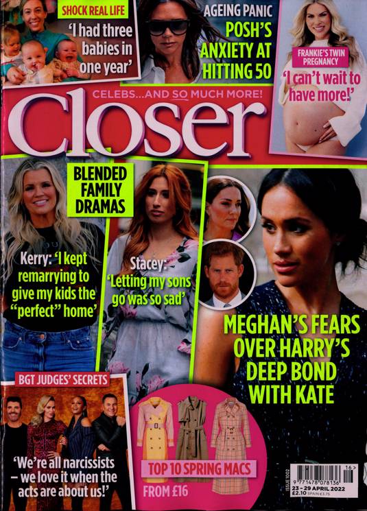 Closer Magazine Subscription | Buy at Newsstand.co.uk | Women's Weekly