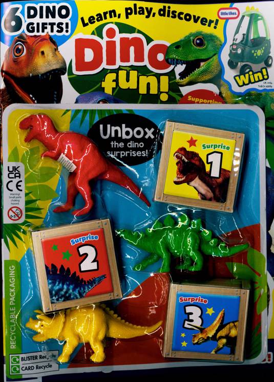 Dino Fun Magazine Subscription | Buy at Newsstand.co.uk | Pre School