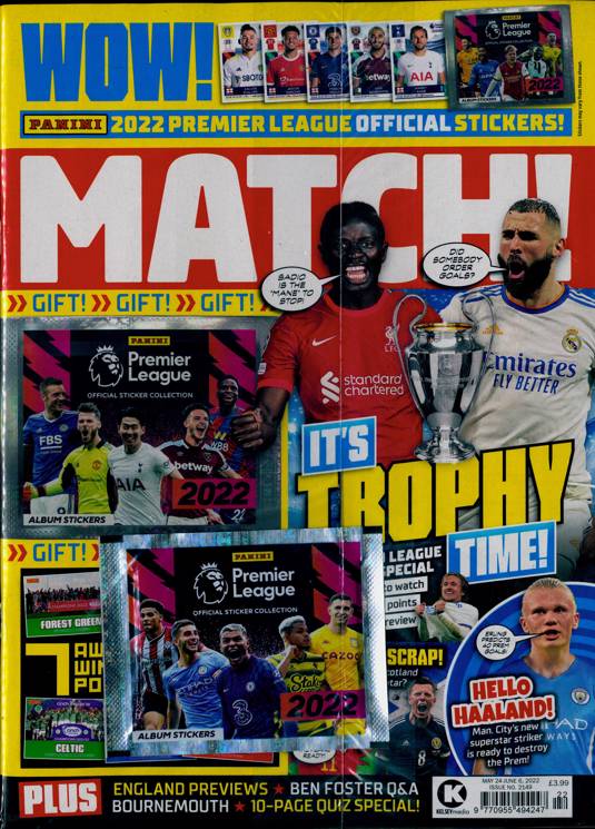 Match Magazine Subscription | Buy at Newsstand.co.uk | Children's Football