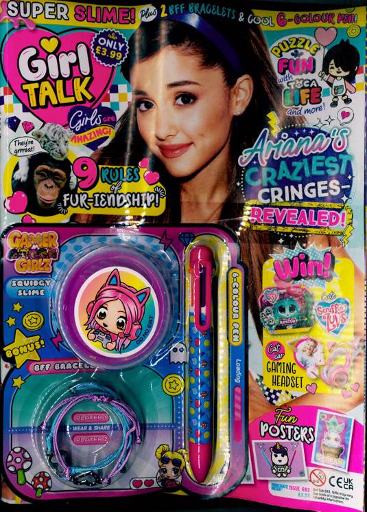 Girl Talk Magazine Subscription | Buy at Newsstand.co.uk | Primary Girls