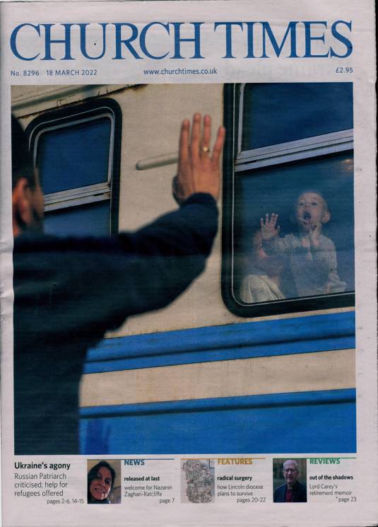 Church Times Magazine Subscription | Buy at Newsstand.co.uk | Religion