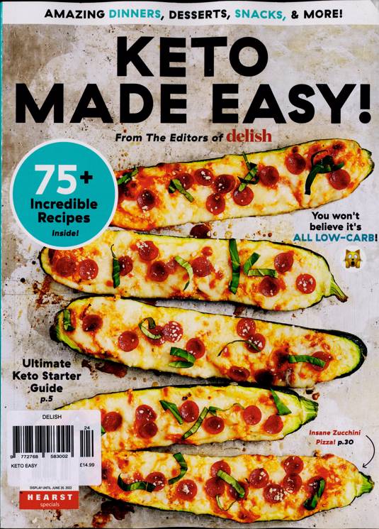 Delish Magazine Subscription | Buy at Newsstand.co.uk | Cooking & Food