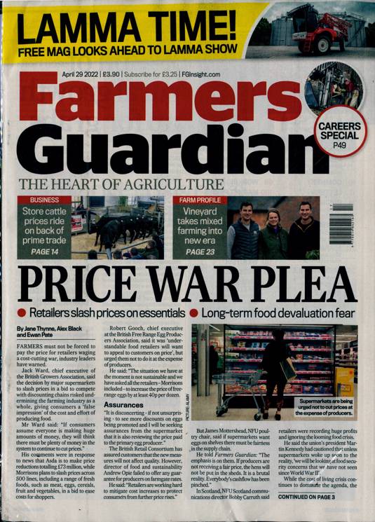 Farmers Guardian Magazine Subscription | Buy at Newsstand.co.uk ...