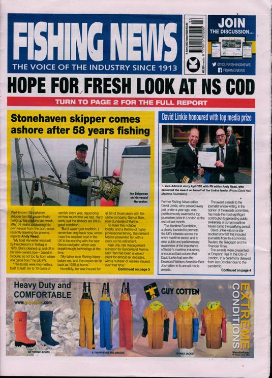 Fishing News Magazine Subscription | Buy at Newsstand.co.uk | Sea Fishing
