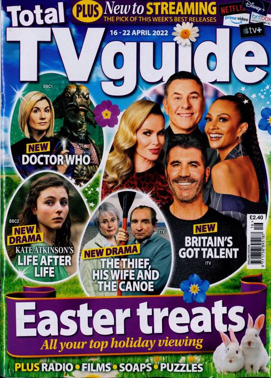 Total Tv Guide England Magazine Subscription | Buy at Newsstand.co.uk ...