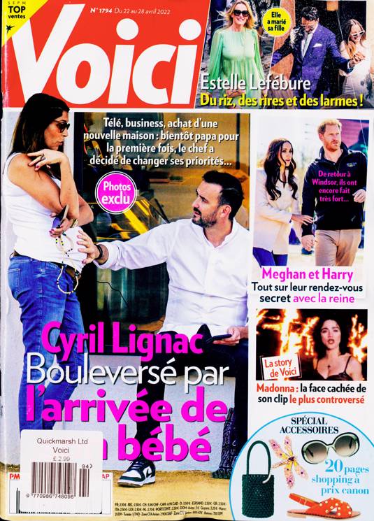 Voici French Magazine Subscription | Buy at Newsstand.co.uk | French