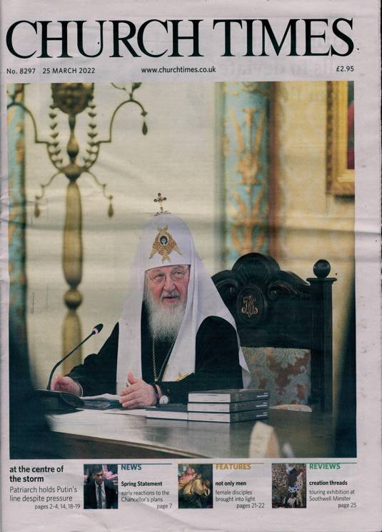 Church Times Magazine Subscription | Buy at Newsstand.co.uk | Religion