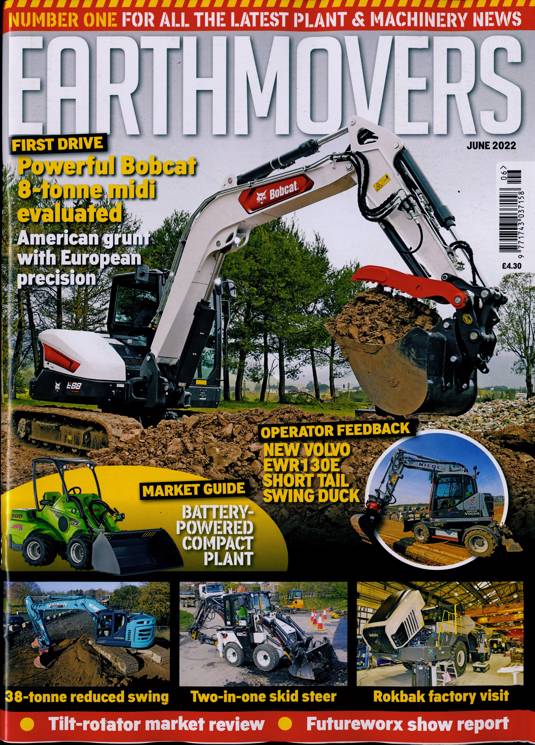 Earthmovers Magazine Subscription | Buy at Newsstand.co.uk | Construction