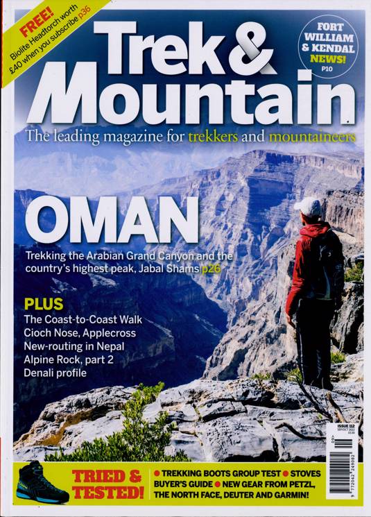 Trek And Mountain Magazine Subscription | Buy at Newsstand.co.uk ...