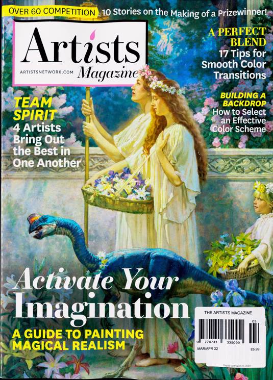 The Artists Magazine Subscription | Buy at Newsstand.co.uk | Visual Arts