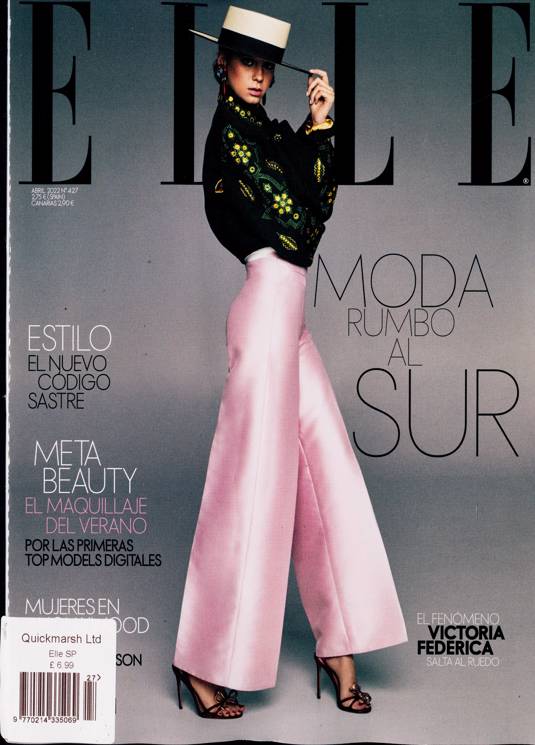 Elle Spanish Magazine Subscription | Buy at Newsstand.co.uk | Spanish