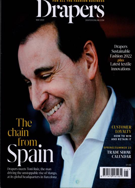 Drapers Magazine Subscription | Buy at Newsstand.co.uk | Fashion