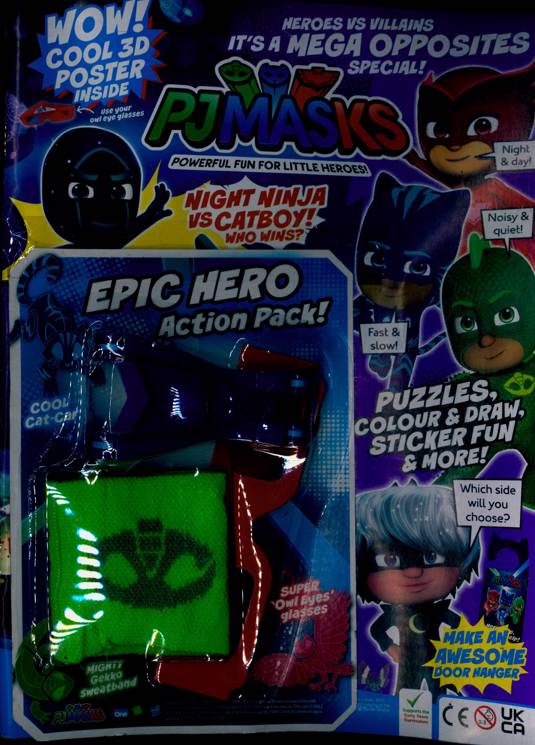 Pj Masks Magazine Subscription | Buy at Newsstand.co.uk | Pre School