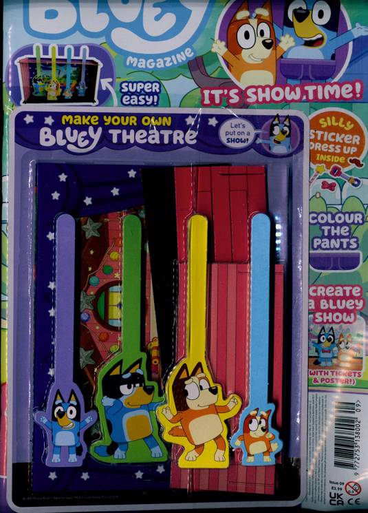 Bluey Magazine Subscription | Buy at Newsstand.co.uk | Pre School