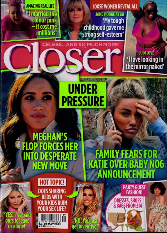 Closer Magazine Subscription | Buy at Newsstand.co.uk | Women's Weekly