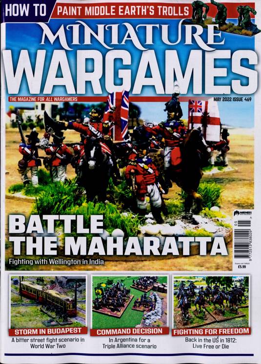 Miniature Wargames Magazine Subscription | Buy at Newsstand.co.uk ...