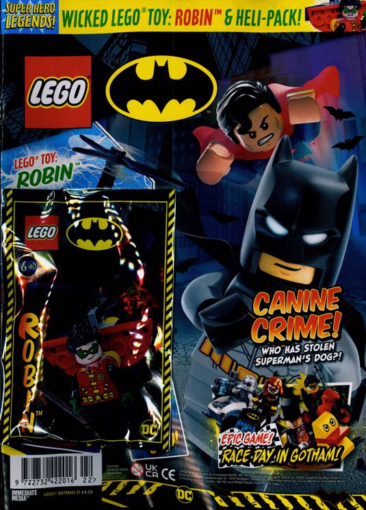 Lego Superhero Legends Magazine Subscription | Buy at Newsstand.co.uk ...