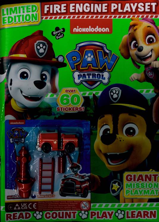 Paw Patrol Magazine Subscription | Buy at Newsstand.co.uk | Pre School