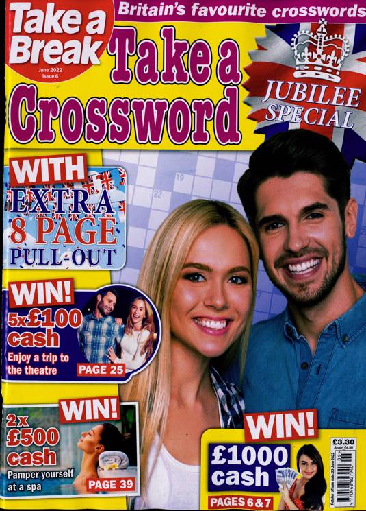 Take A Crossword Magazine Subscription | Buy at Newsstand.co.uk | Crossword
