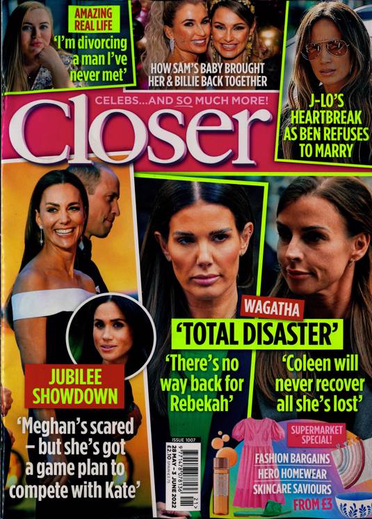 Closer Magazine Subscription | Buy at Newsstand.co.uk | Women's Weekly