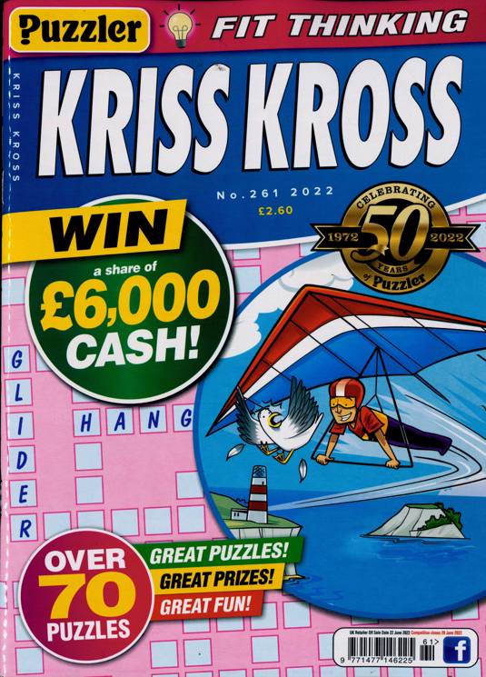 Puzzler Kriss Kross Magazine Subscription | Buy at Newsstand.co.uk ...