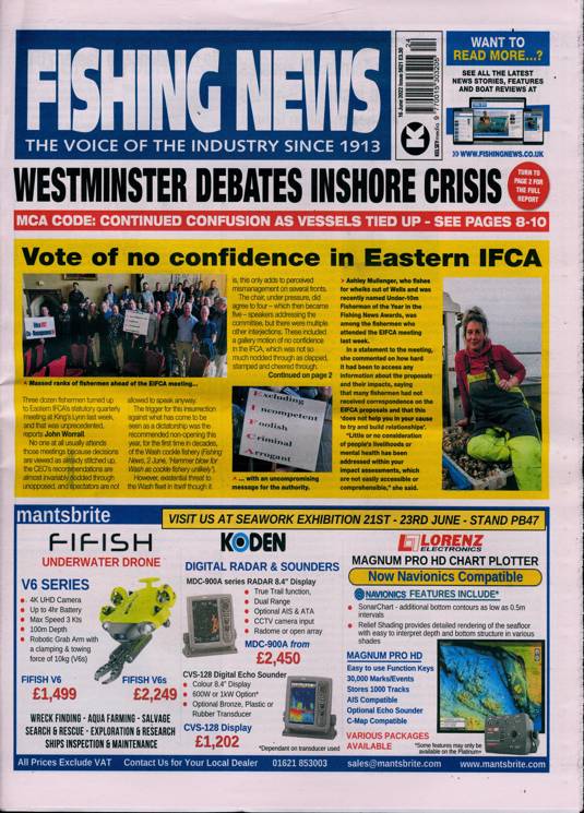 Fishing News Magazine Subscription | Buy at Newsstand.co.uk | Sea Fishing