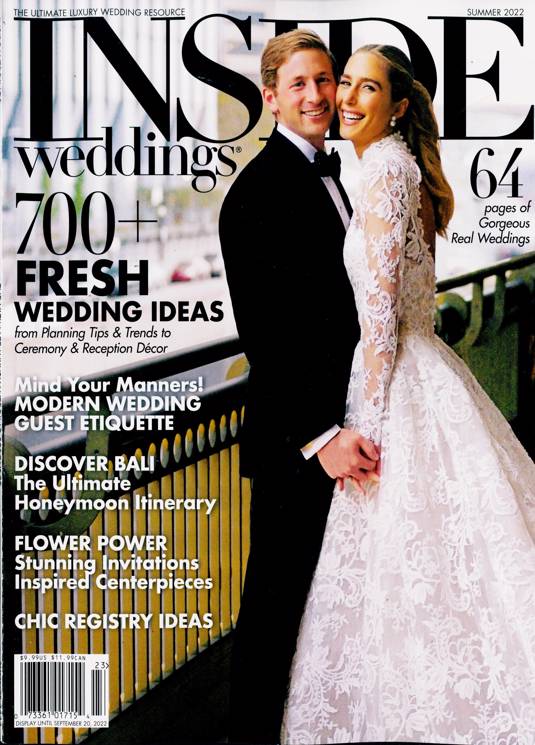 Inside Weddings Magazine Subscription | Buy at Newsstand.co.uk | Brides ...