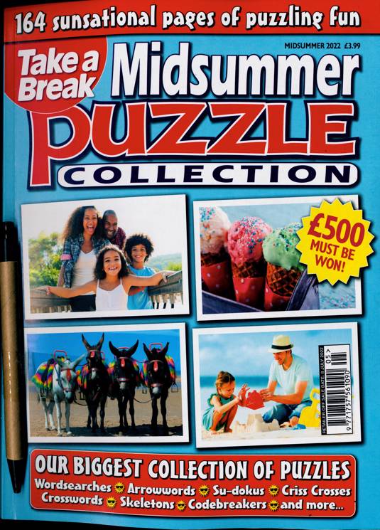 Tab Puzzle Collection Magazine Subscription | Buy at Newsstand.co.uk ...
