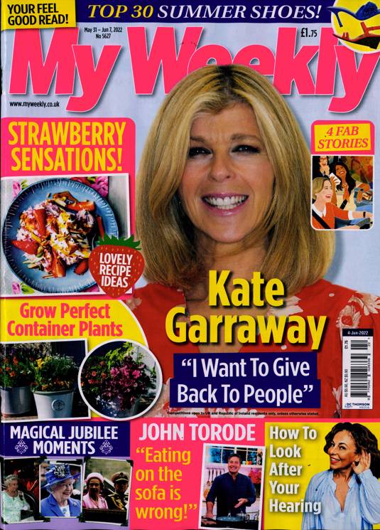 My Weekly Magazine Subscription | Buy at Newsstand.co.uk | Women's Weekly