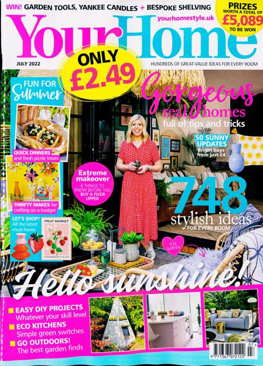 Your Home Magazine Subscription | Buy at Newsstand.co.uk | Home Interiors