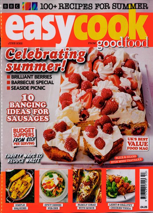 Easy Cook Magazine Subscription | Buy at Newsstand.co.uk | Cooking & Food