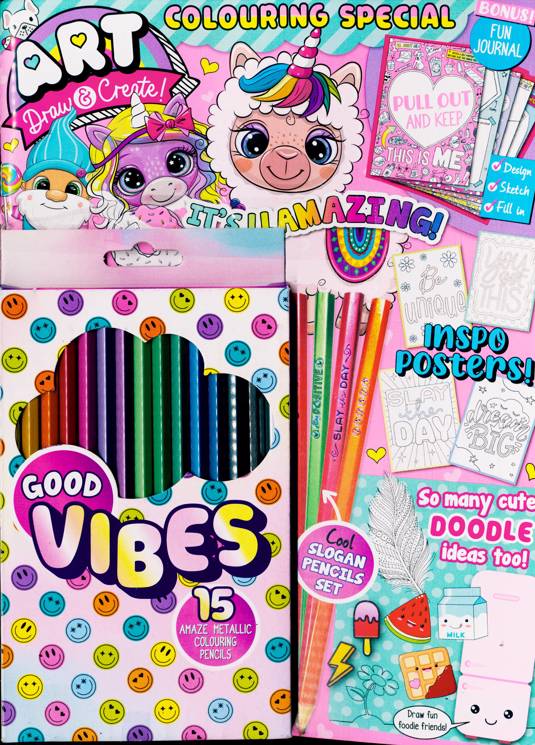 Art Draw And Create Magazine Subscription | Buy at Newsstand.co.uk ...