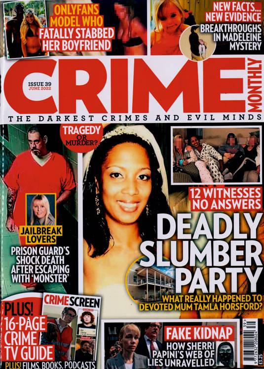 Crime Monthly Magazine Subscription | Buy at Newsstand.co.uk | Crime
