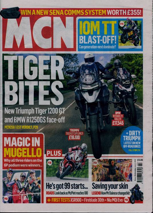 Motorcycle News Magazine Subscription | Buy at Newsstand.co.uk ...