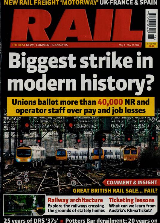 Rail Magazine Subscription | Buy at Newsstand.co.uk | Railways