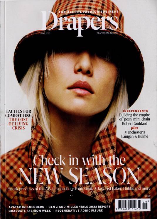 Drapers Magazine Subscription | Buy at Newsstand.co.uk | Fashion