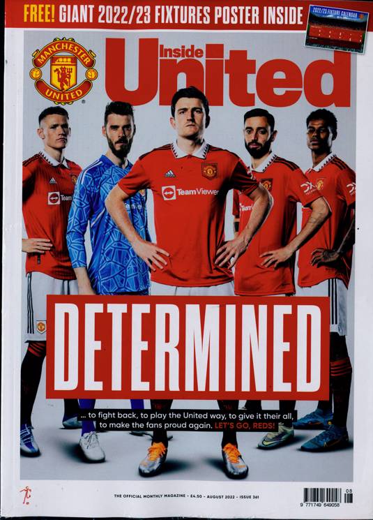 Inside United Magazine Subscription | Buy at Newsstand.co.uk | Football