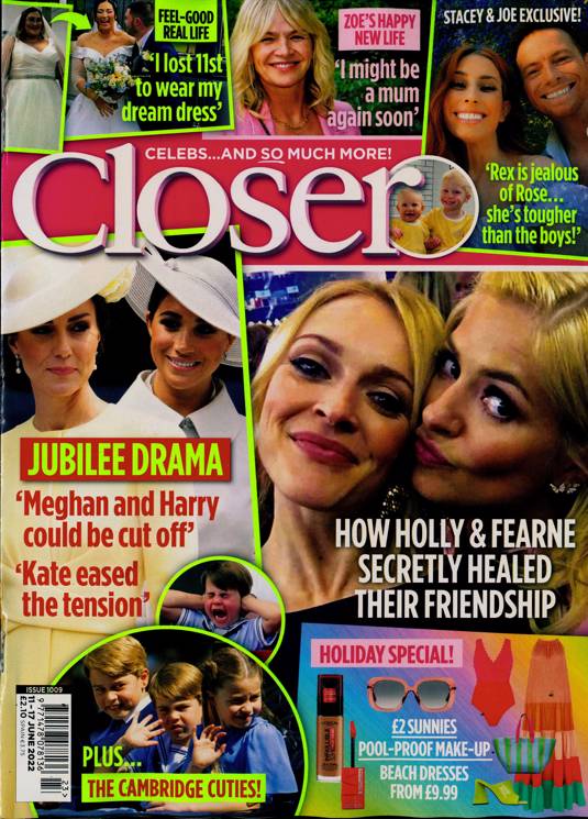 Closer Magazine Subscription | Buy at Newsstand.co.uk | Women's Weekly