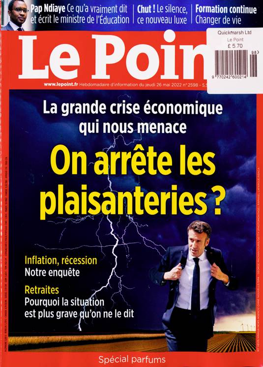 Le Point Magazine Subscription | Buy at Newsstand.co.uk | French