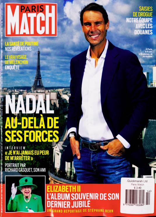 Paris Match Magazine Subscription | Buy at Newsstand.co.uk | French