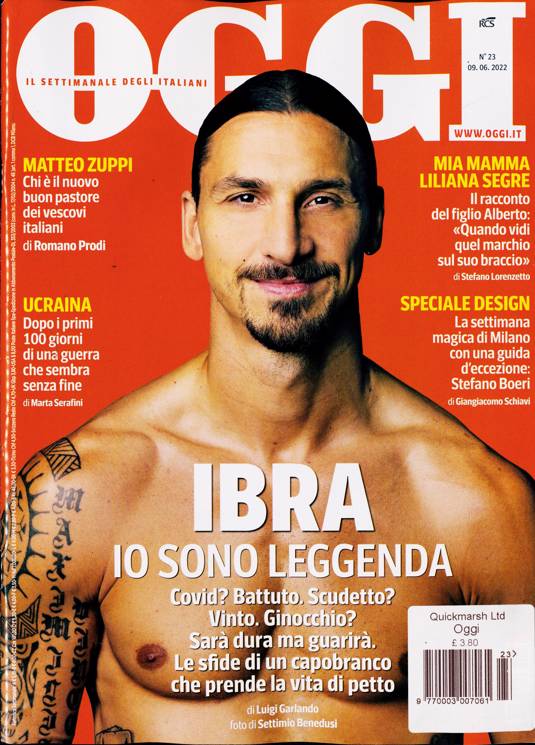 Oggi Magazine Subscription | Buy at Newsstand.co.uk | Italian