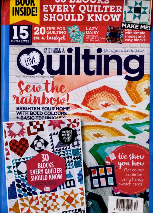 Love Patchwork Quilting Magazine Subscription | Buy at Newsstand.co.uk ...