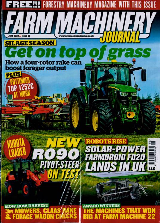 Farm Machinery Journal Magazine Subscription | Buy at Newsstand.co.uk ...