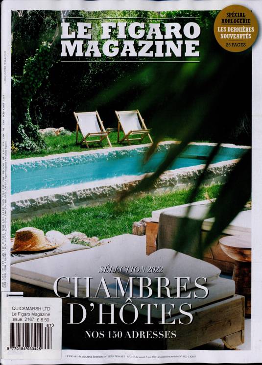 Le Figaro Magazine Subscription | Buy at Newsstand.co.uk | French