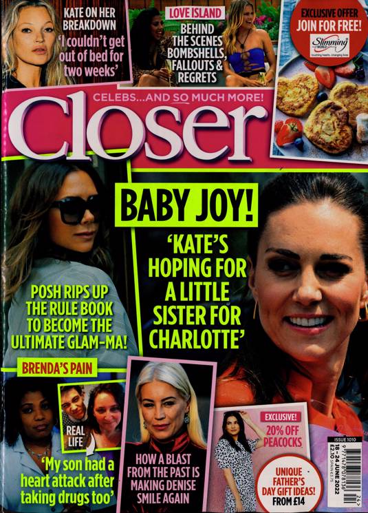 Closer Magazine Subscription | Buy at Newsstand.co.uk | Women's Weekly