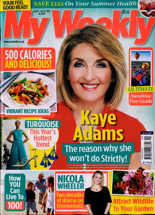 My Weekly Magazine Subscription | Buy at Newsstand.co.uk | Women's Weekly