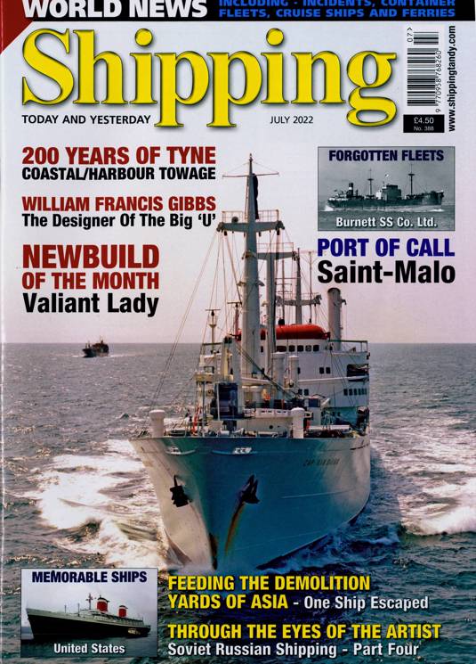 Shipping Today & Yesterday Magazine Subscription | Buy at Newsstand.co ...